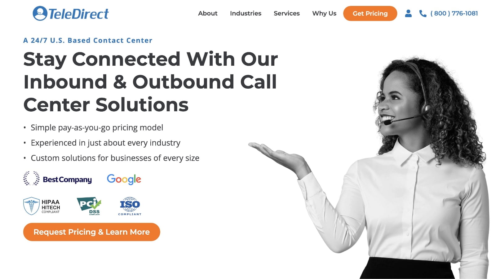 Call Center Services | Best Call Center Answering Service | TeleDirect